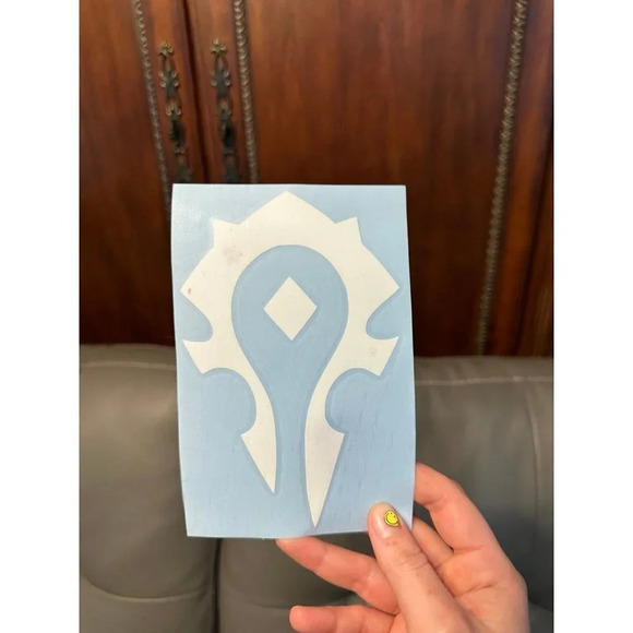 Art | Horde From Warcraft Computer Game Stencil | Poshmark